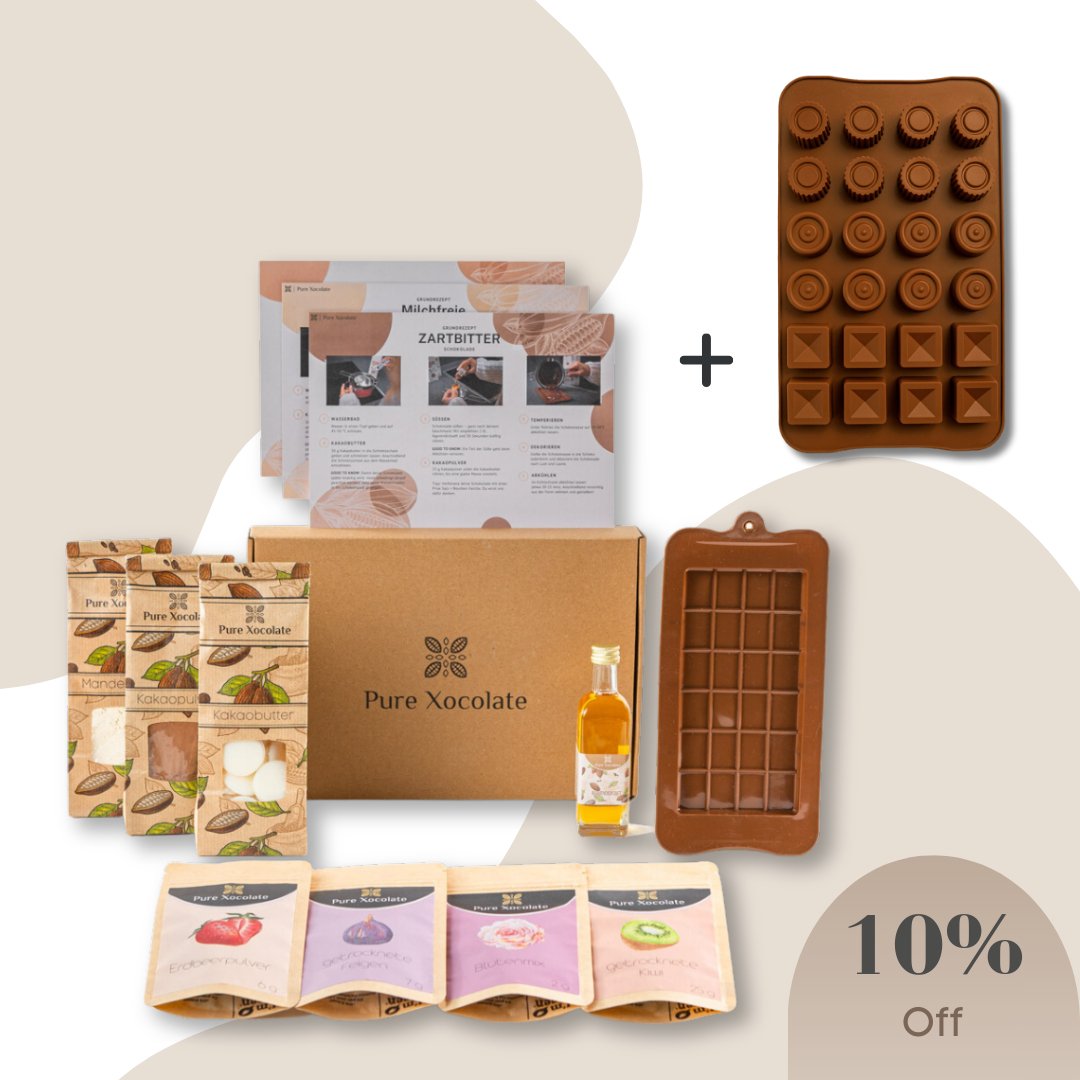 Pralinen-DIY Set - Schokoladen Pralinen selber machen | Pure Xocolate